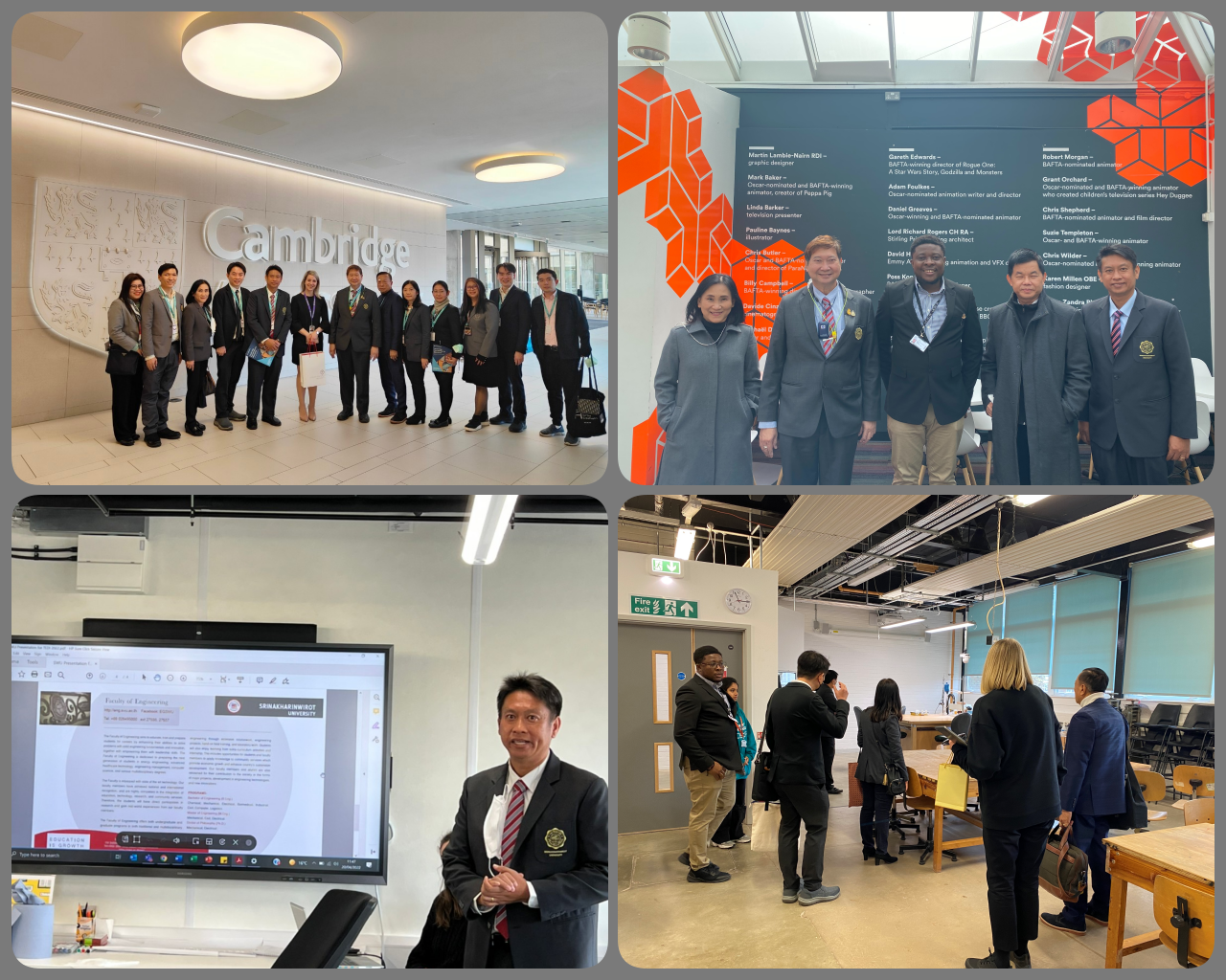 เจรจาความร่วมมือทางวิชาการ กับ TEDI-London, University of Cambridge ...